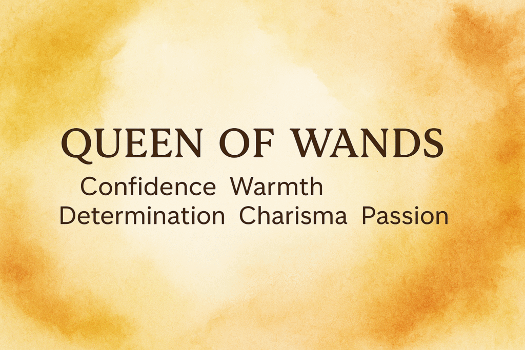 Queen of Wands Tarot Card Meaning Explained